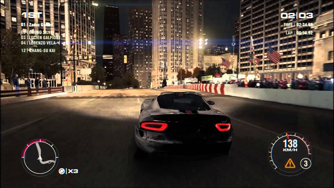 Grid 2 - Chicago Night Racing Gameplay - YouTube