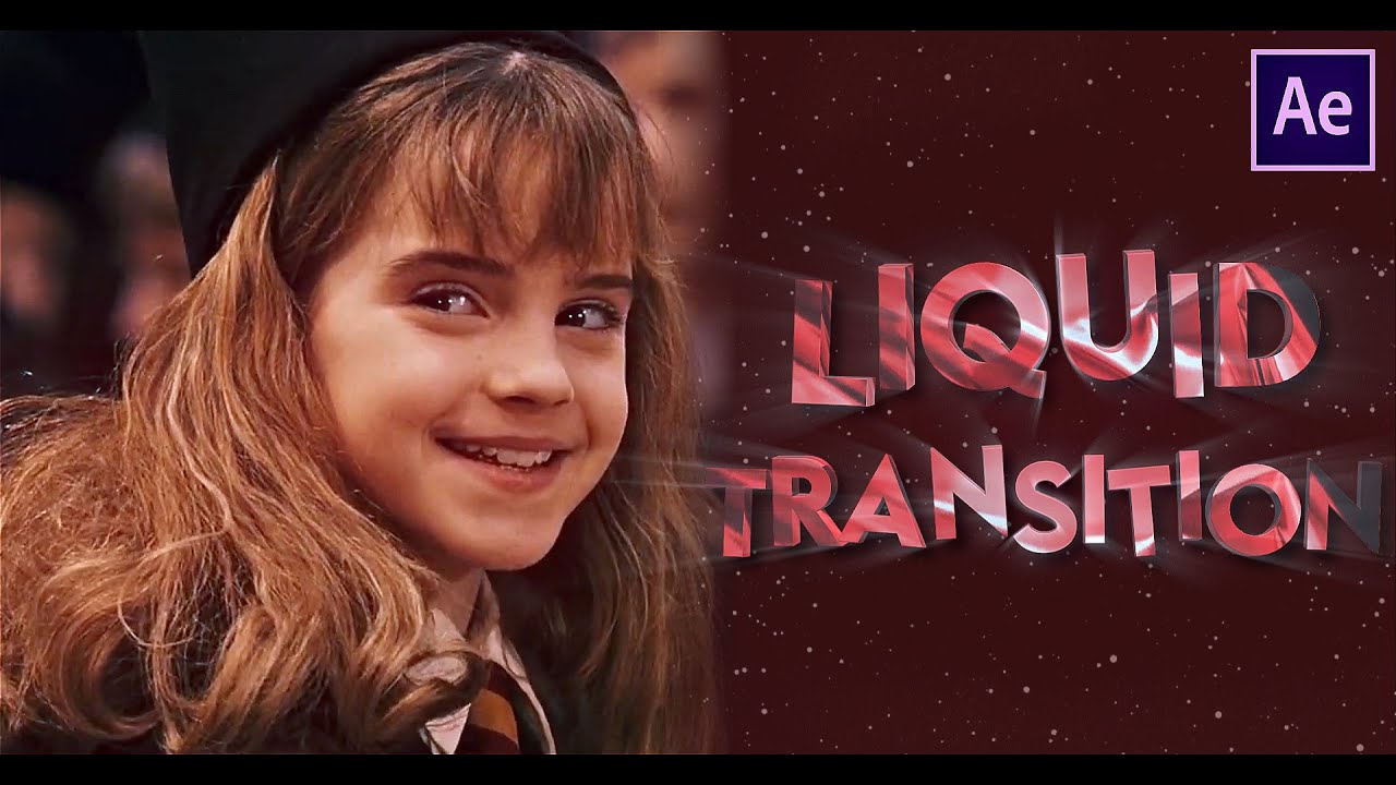 liquid transition | after effects tutorial - YouTube