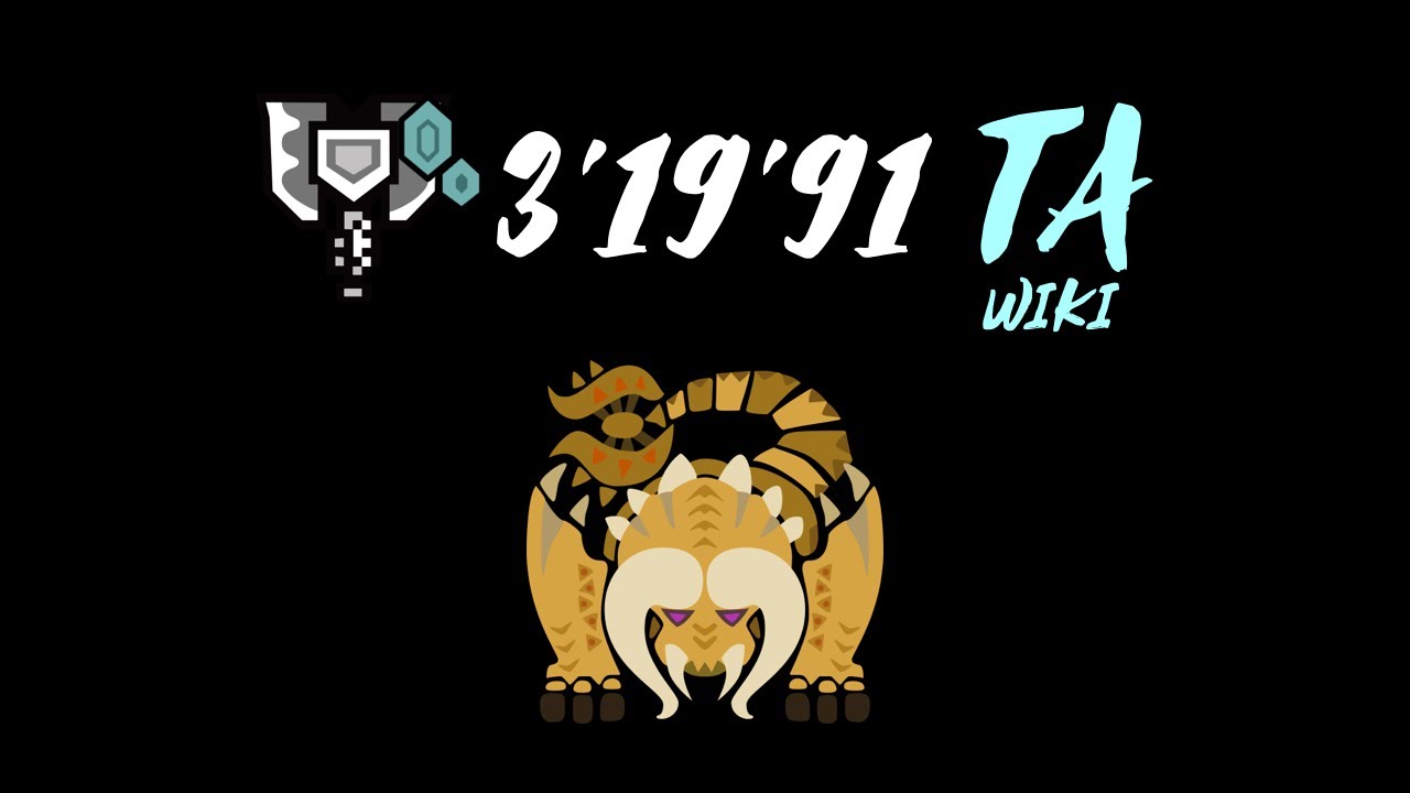 MHW Iceborne Diablos Charge Blade 3'19"91 TA Wiki rules - YouTube