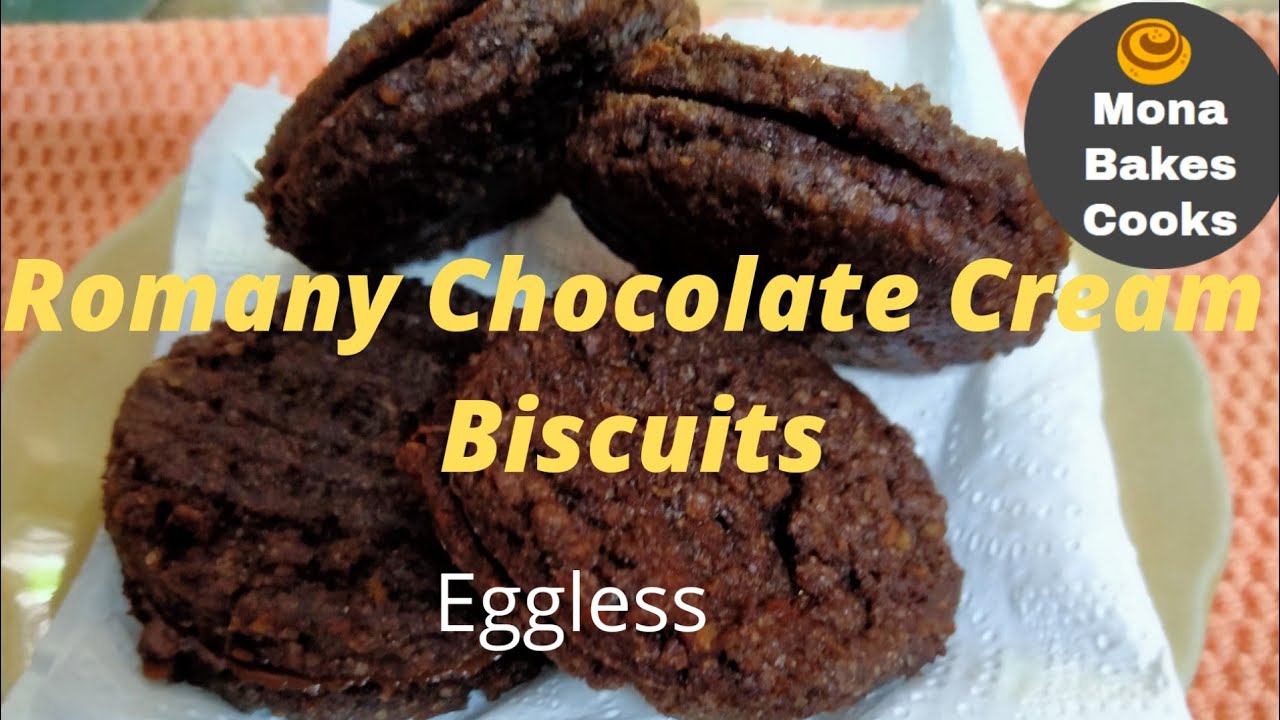 Romany Chocolate Cream Biscuits - YouTube