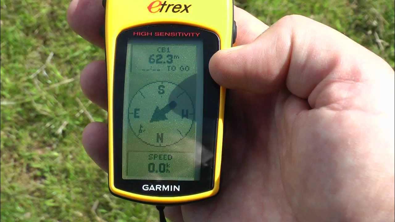 4. Creating and navigating to a waypoint using your handheld satnav ...