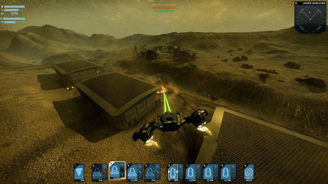 Carrier Command: Gaea Mission Deadly Islands mod gameplay - Thermopylae ...