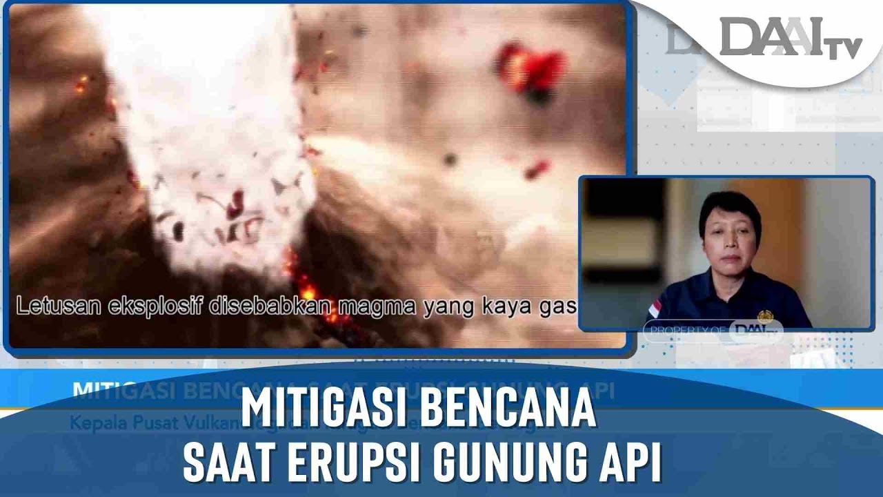 Mitigasi Bencana saat Erupsi Gunung Api - YouTube