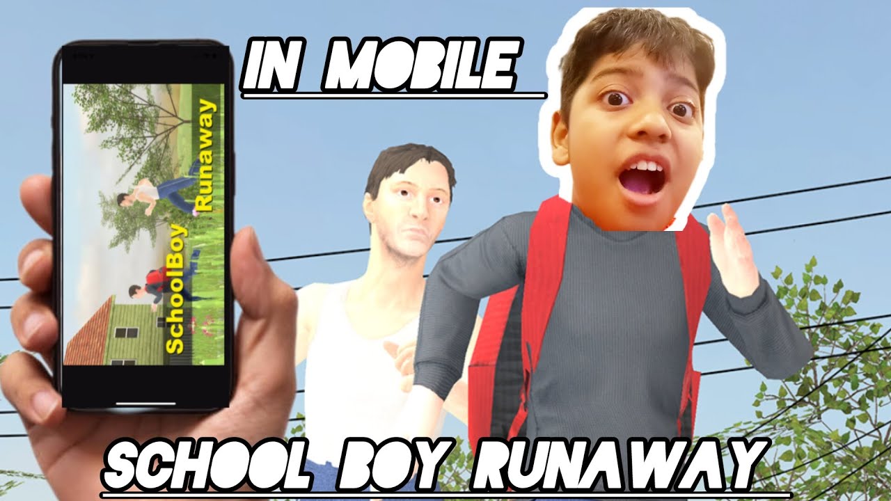 Playing school boy runaway in iphone can i complete it #school # ...