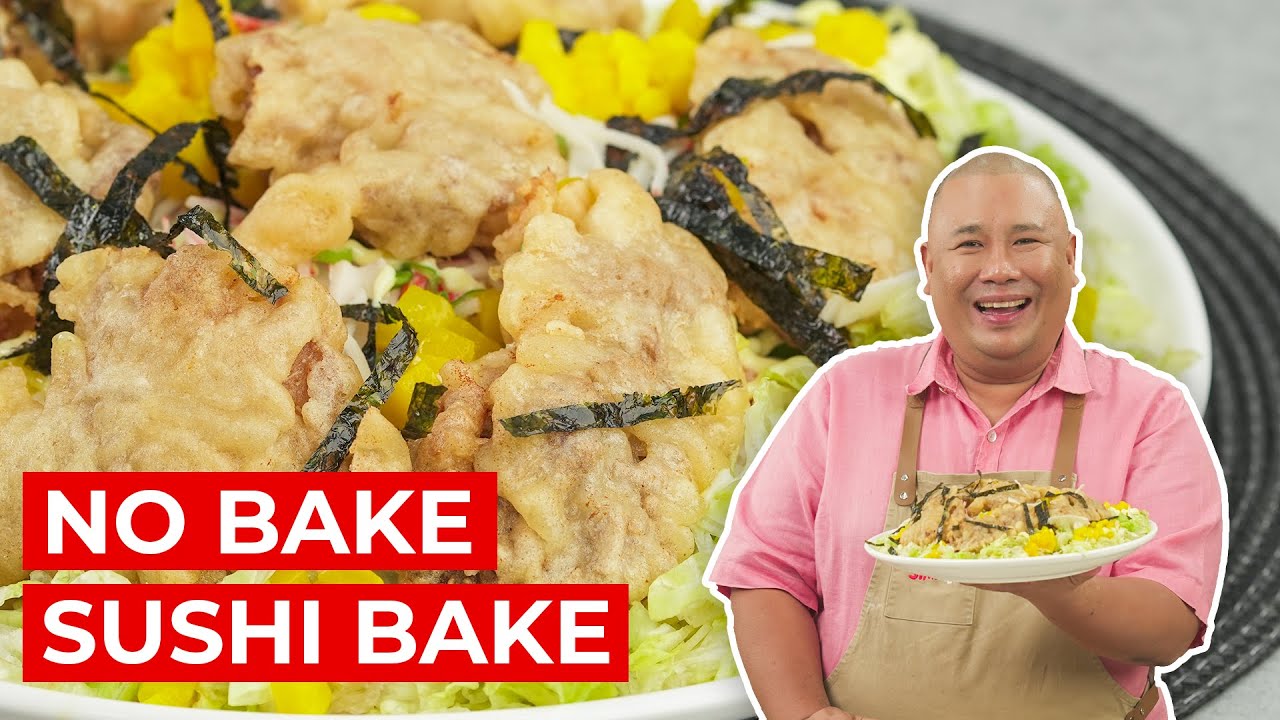 No Bake Sushi Bake | SIMPOL | CHEF TATUNG - YouTube