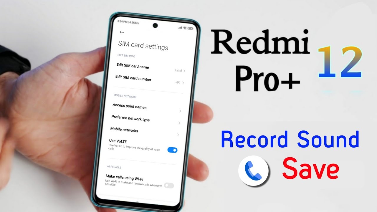 How to Find Call Record in Redmi Note 12 Pro Plus | Redmi Note 12 Pro+ ...