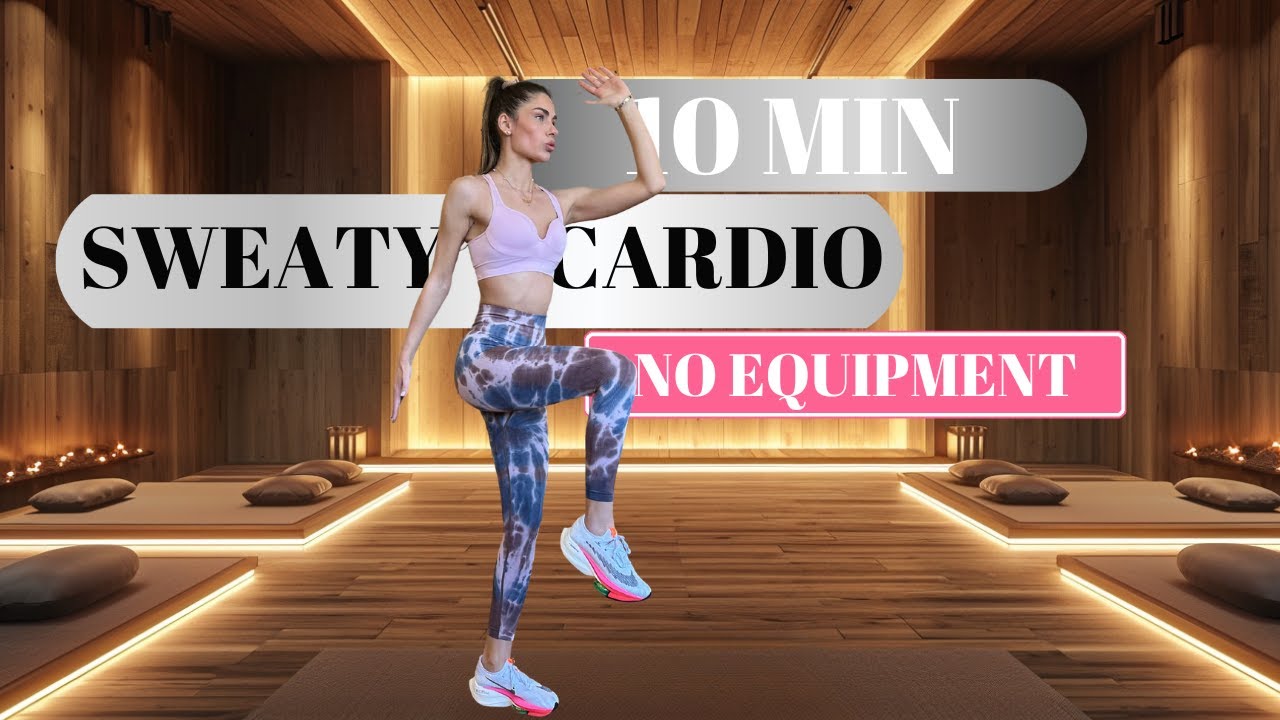 10 MIN HIGH INTENSITY CARDIO WORKOUT - No Equipment, Home Workout - YouTube