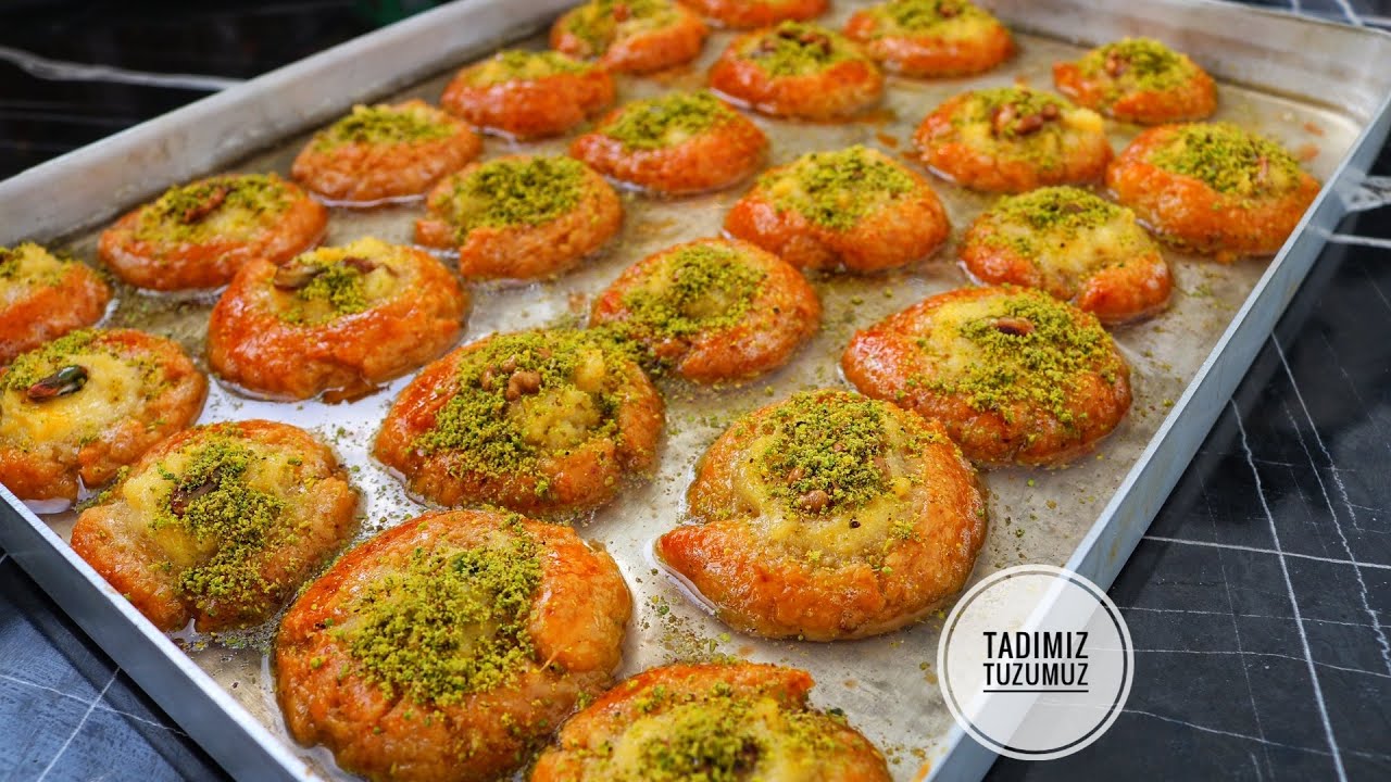 KENDİNDEN KAYMAKLI BU ŞERBETLİ TATLI BU BAYRAMIN FAVORİ TATLISI OLACAK ...