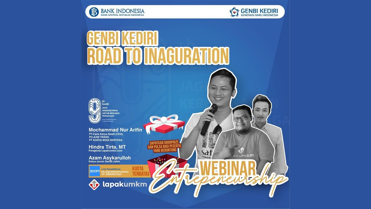 WEBINAR ENTREPRENEURSHIP GENBI KEDIRI KOMISARIAT IAIN TULUNGAGUNG 2020 ...