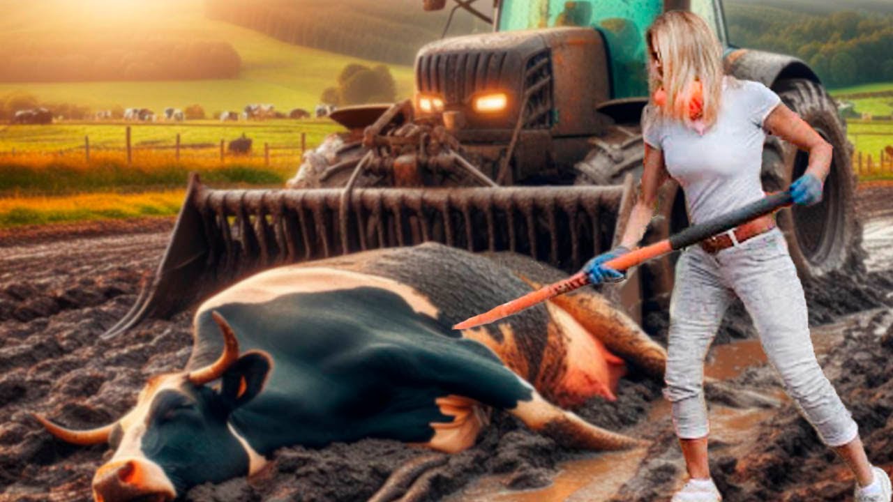 Modern COW Farming, Skilled TRACTOR Drivers and Much More | Grinding ...