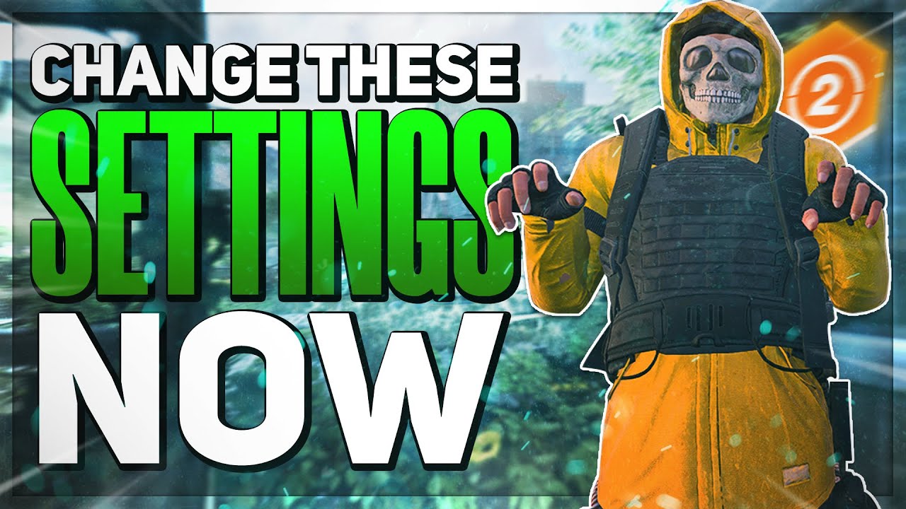 CHANGE THESE SETTINGS NOW! and here's why - The Division 2 Tips and ...