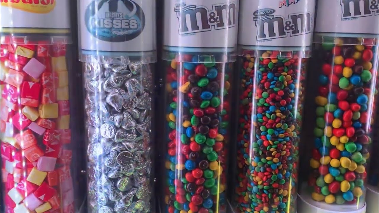 Mixed Flavors Sweet Candies Chocolates Vending Machine Kisses m&m ...
