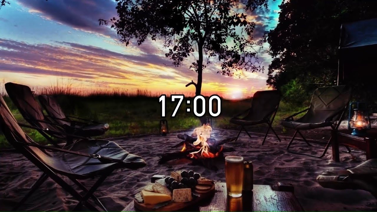 17 Minute Timer with Campfire Sounds - Countdown Timer - YouTube