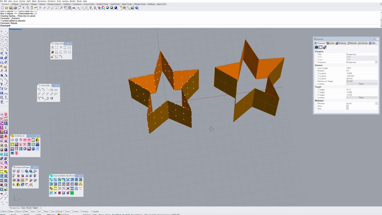 Rhino6, extrusion, polysurface, surface (with UseExtrusion) - YouTube