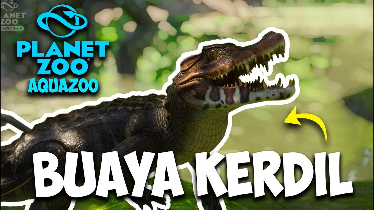 Planet Zoo | AQUA ZOO #5 – Gue Masukin Buaya Kerdil , Kok Mirip Naga Ya ...