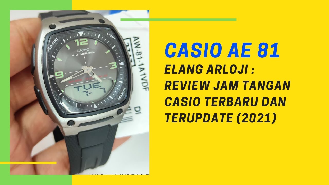 CASIO AW 81 : JAM MODEL JADUL SEPANJANG MASA (2021) - YouTube