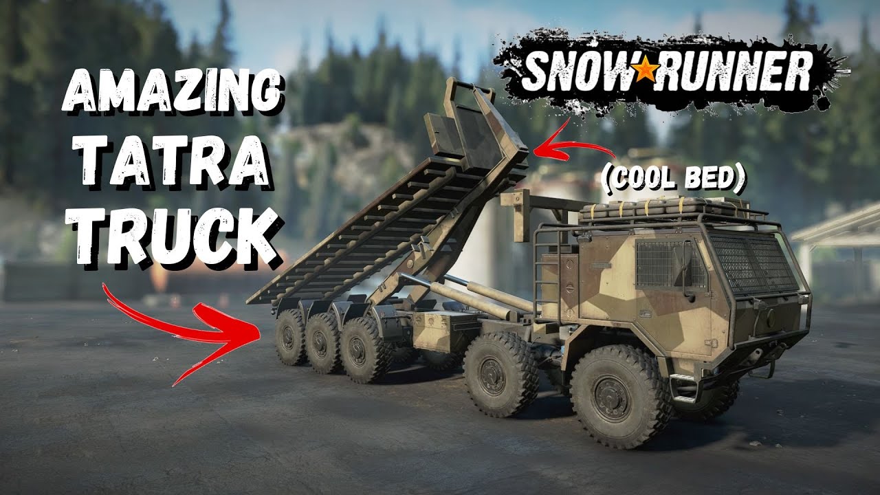 Z2 T-Force 815-7 Plus Mod | SnowRunner PS4 Mods - YouTube