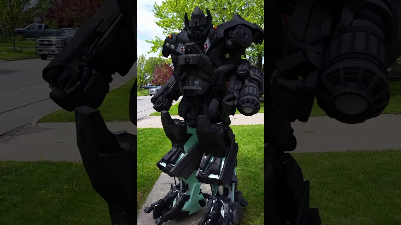 Transformers cosplay IRONHIDE - YouTube