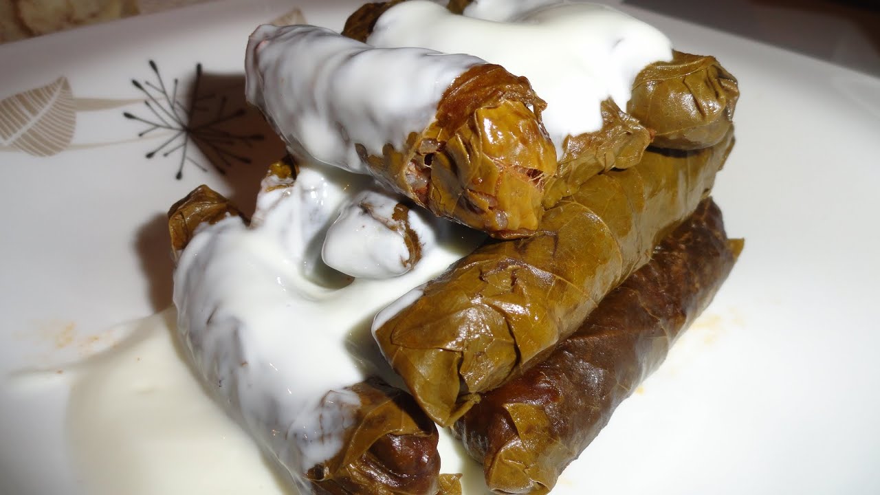 Yaprak Sarma Tarifi (Etsiz) | Benim Mutfağım - YouTube