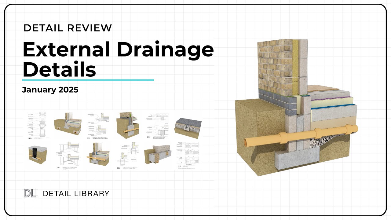 External Drainage Details and Build Over Details - YouTube