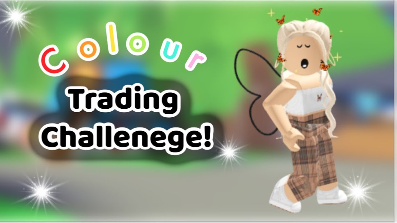 Colour Trading Challenge in Adopt me! (Roblox) - YouTube