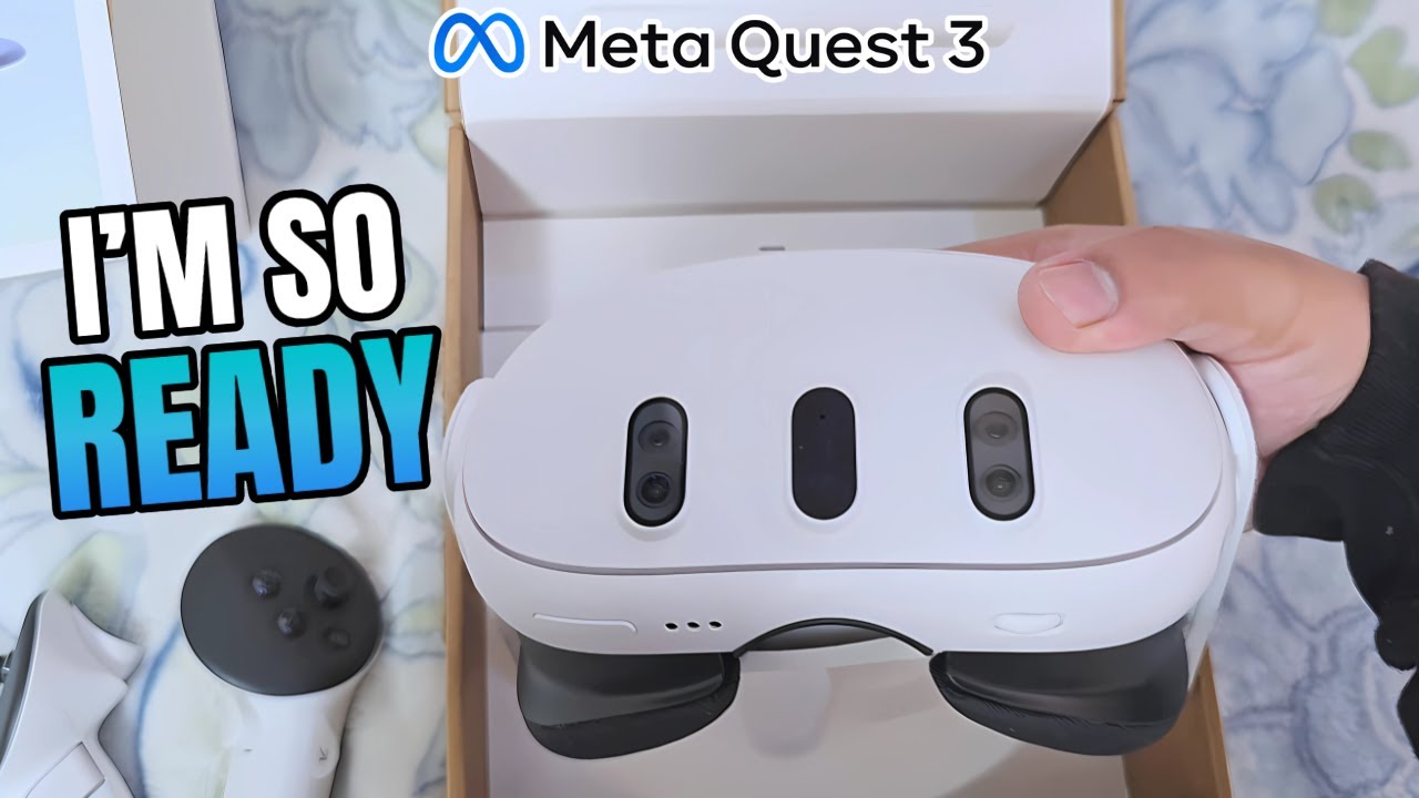 Preparing For Batman Arkham Shadow! | Meta Quest 3 Unboxing & First ...