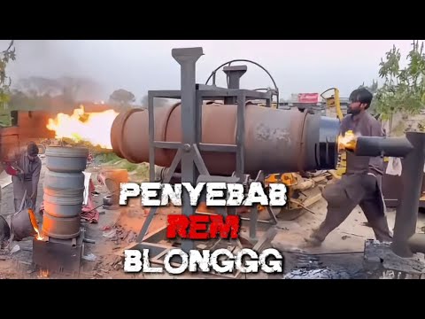 DRUM BREAK RETAK💥PENYEBAB REM BLONG PARAH - YouTube