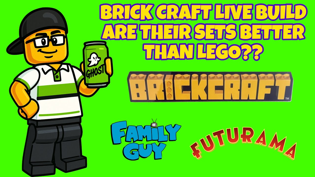 BRICK CRAFT LIVE BUILD FUTURAMA ARE THESE SETS BETTER THAN LEGO?? #Lego ...