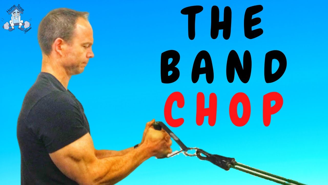 The Right Way To Perform The Resistance Band Chop - YouTube