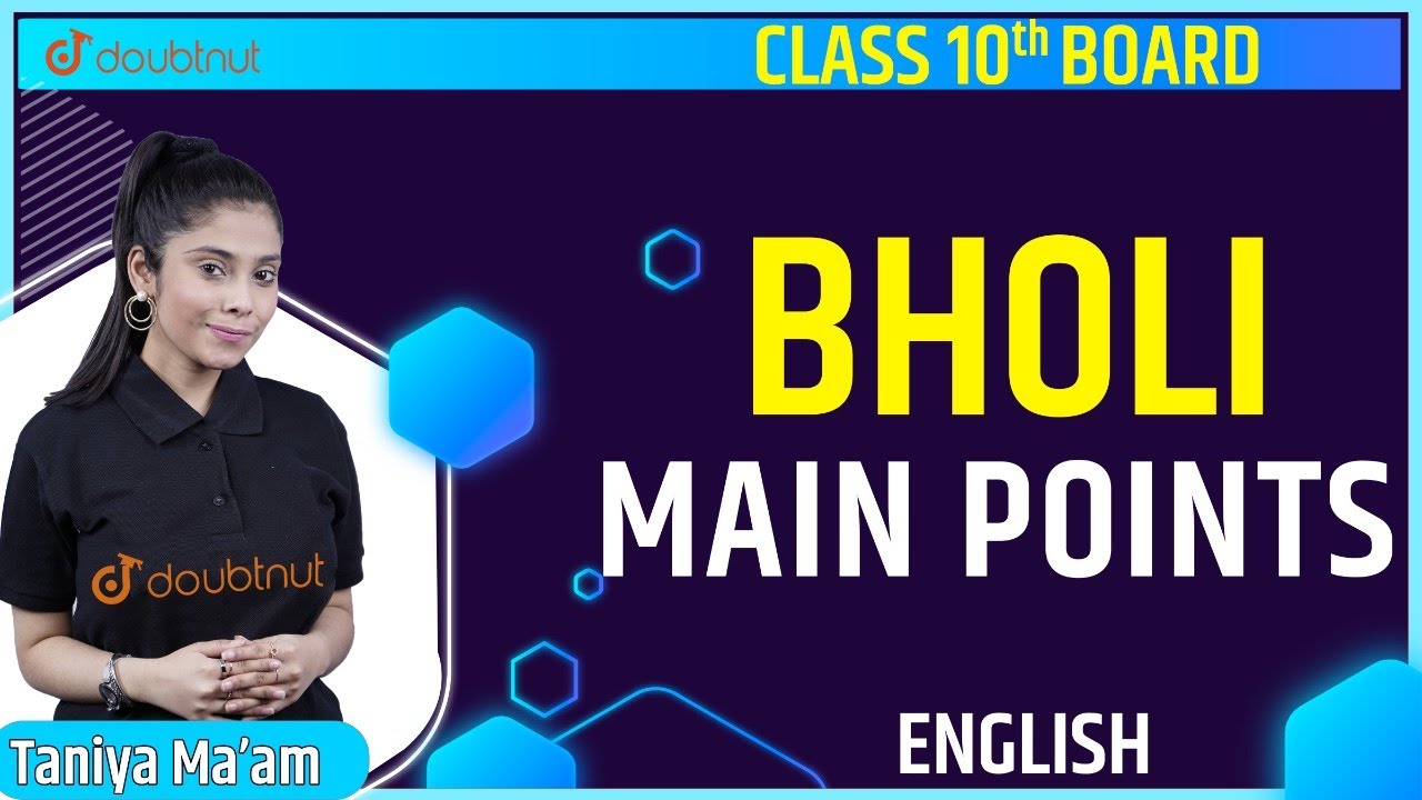 Bholi Class 10 Explanation In Hindi Class 10 English Chapter 9 bholi-class-10-explanation-in-hindi-class-10-english-chapter-9