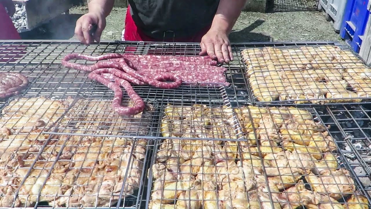Italian Maxi Grill of Beef and Sausages. Prepared, Cooked and Tasted ...