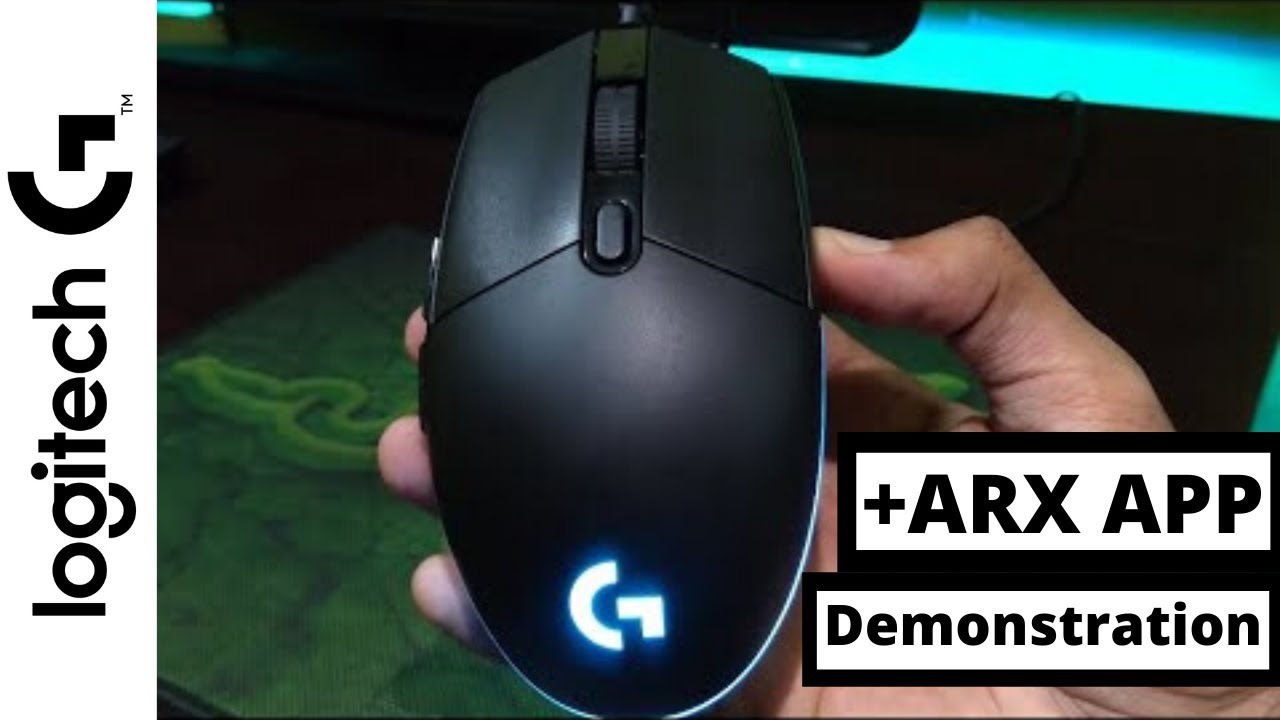 Logitech G102 Review Prodigy Gaming Mouse Unboxing & Logitech ARX ...