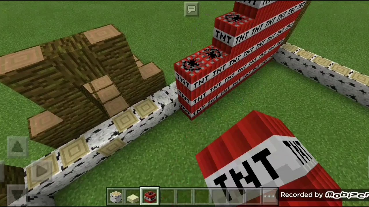TNT MINECRAFT HOUSE 🔥😛 - YouTube