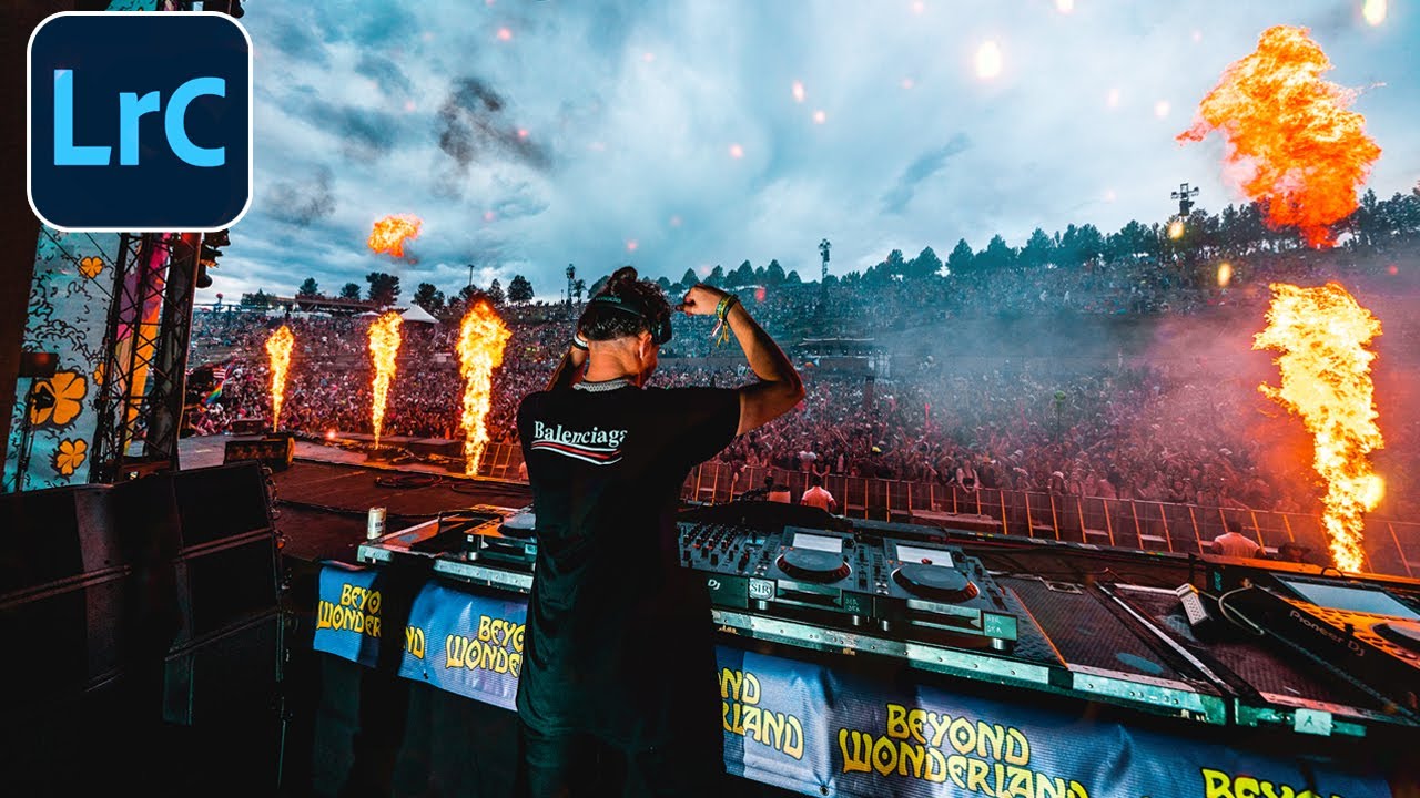 How to Properly Expose & Edit Concert Photography PYRO (Lightroom ...