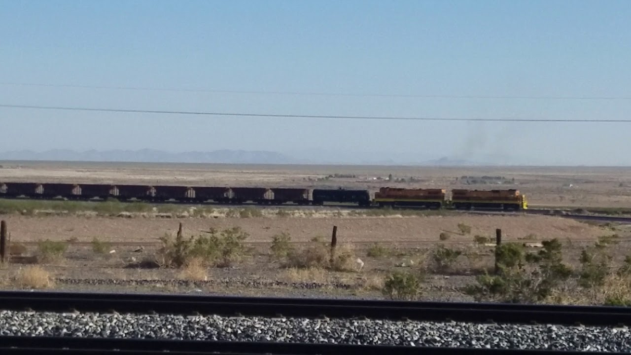 The Arizona Eastern Railway switching cars in Lordsburg New Mexico ...