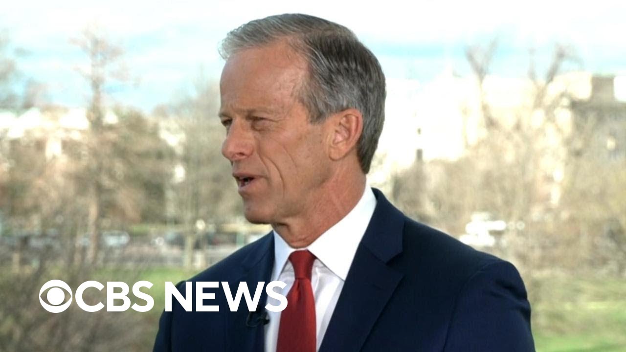 Sen. John Thune on bid to succeed McConnell, State of the Union and more - YouTube