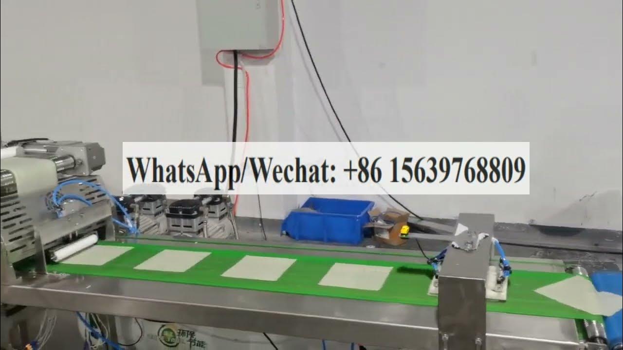 Auto spring roll forming machine Spring roll wrapper filling depositor ...