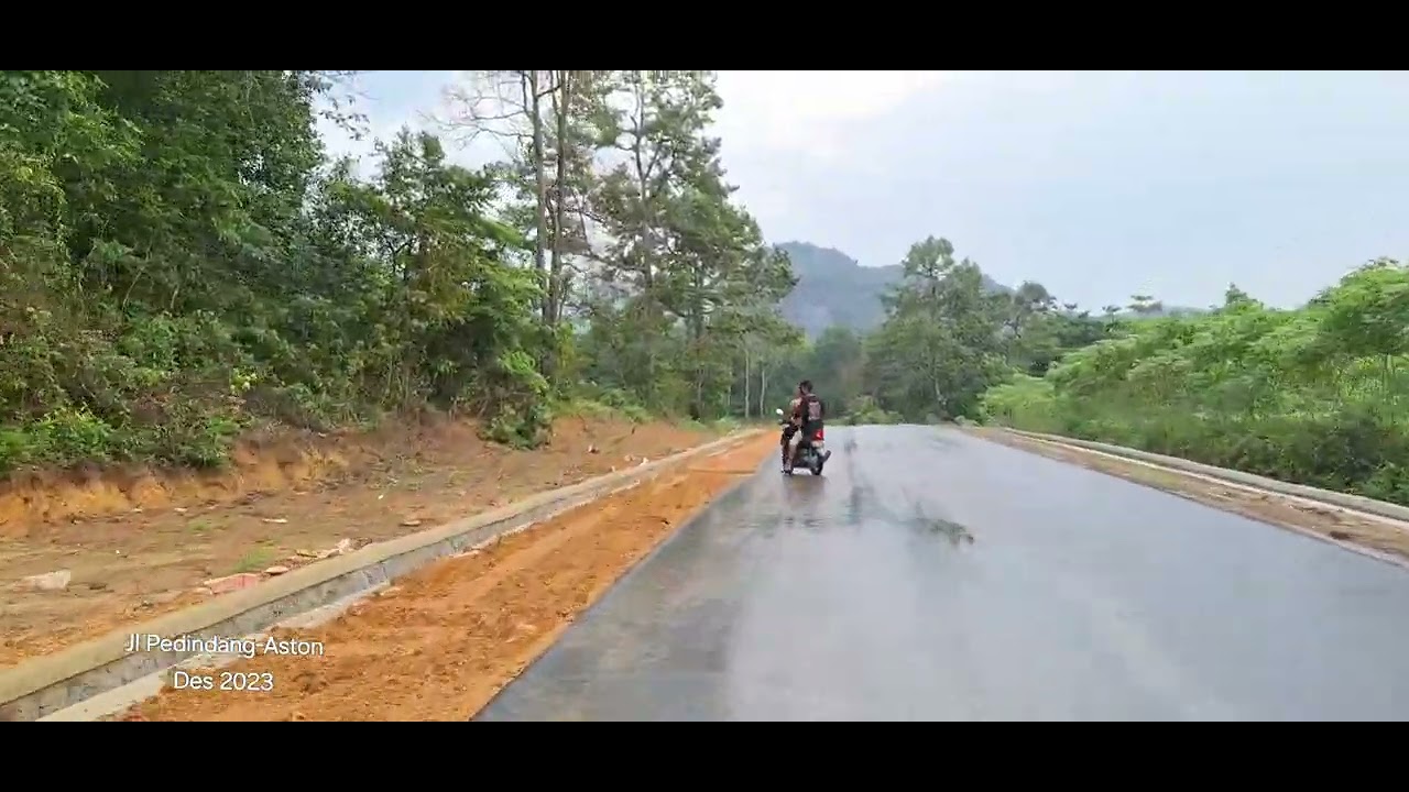 Jalan Pedindang-Aston, Pangkalan Baru Bangka Tengah - YouTube
