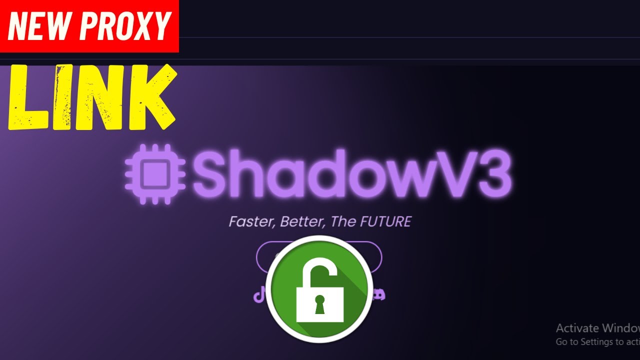 New ShadowV3 Proxy Link | Unblocked Websites for School Chromebook 2025 ...
