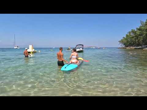 Perfect day at La Scala Beach | Thassos beach walk   Bikini Beach