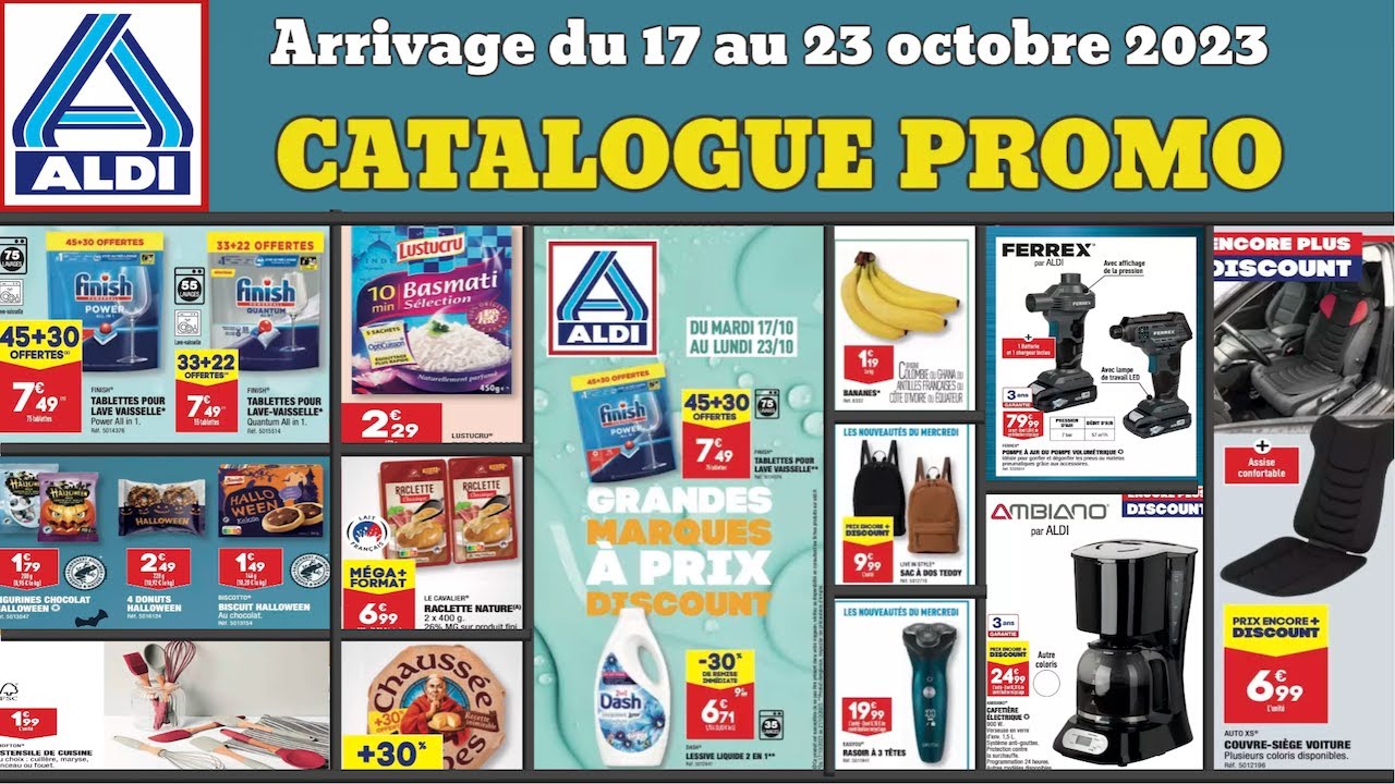 Catalogue Aldi France π Du 17 Au 23 Octobre 2023 π₯ Nouvel Arrivage π