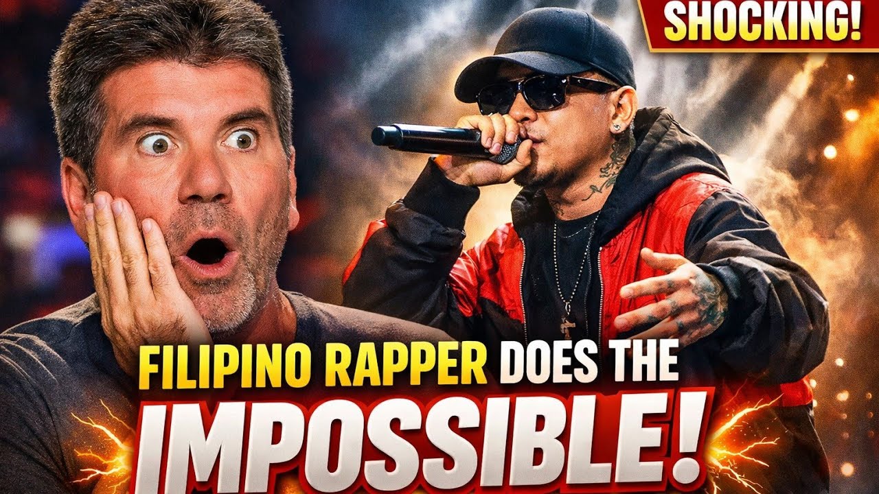 Simon Cowell SHOCKED 😳 | Filipino Rapper Does the IMPOSSIBLE on Stage ...