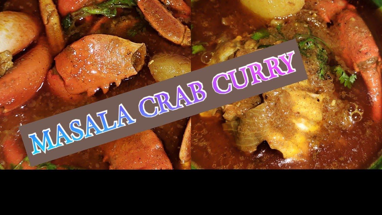 malvani crab curry-How to make crab curry-sea food recipe-monsoon ...