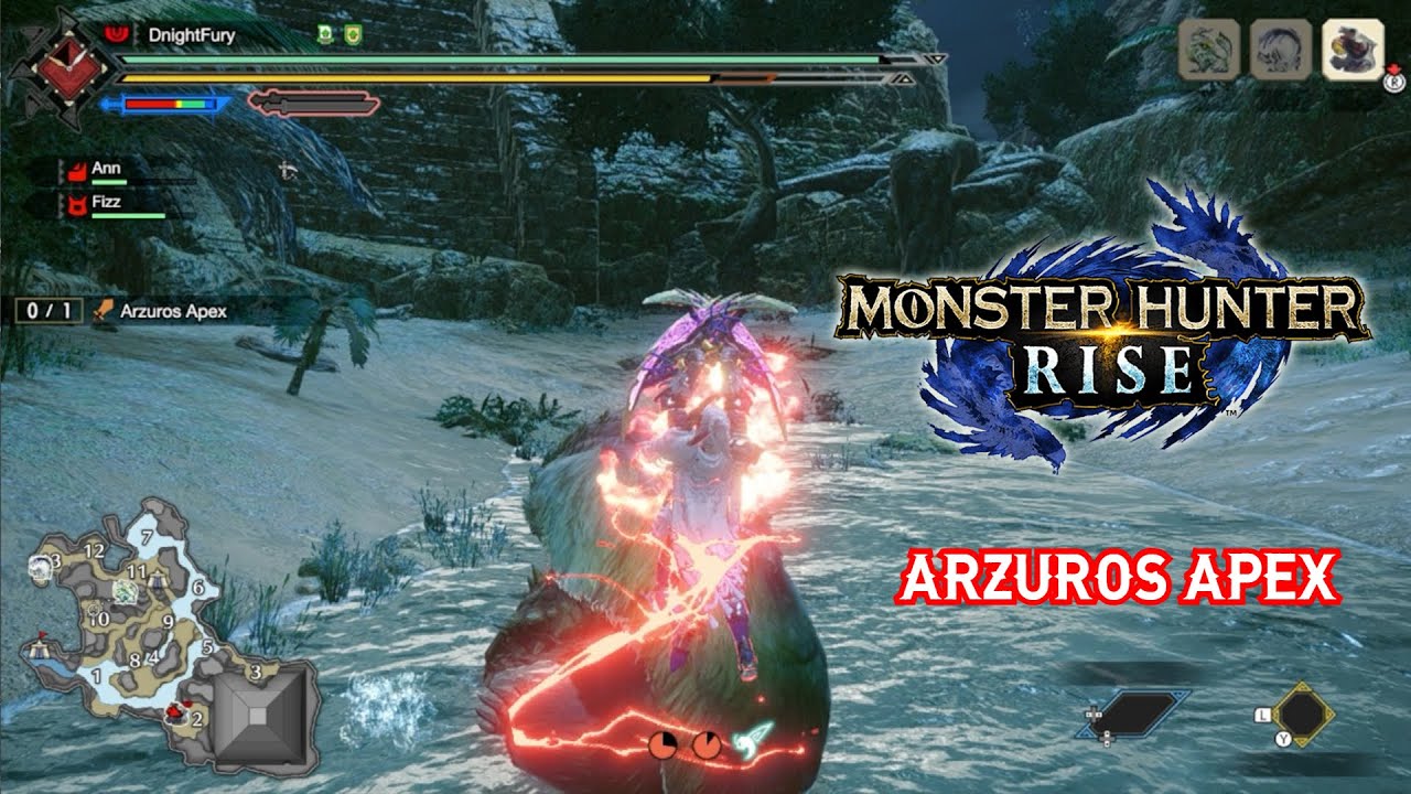 EMERGENCIA DE ARZUROS APEX | MONSTER HUNTER RISE - YouTube
