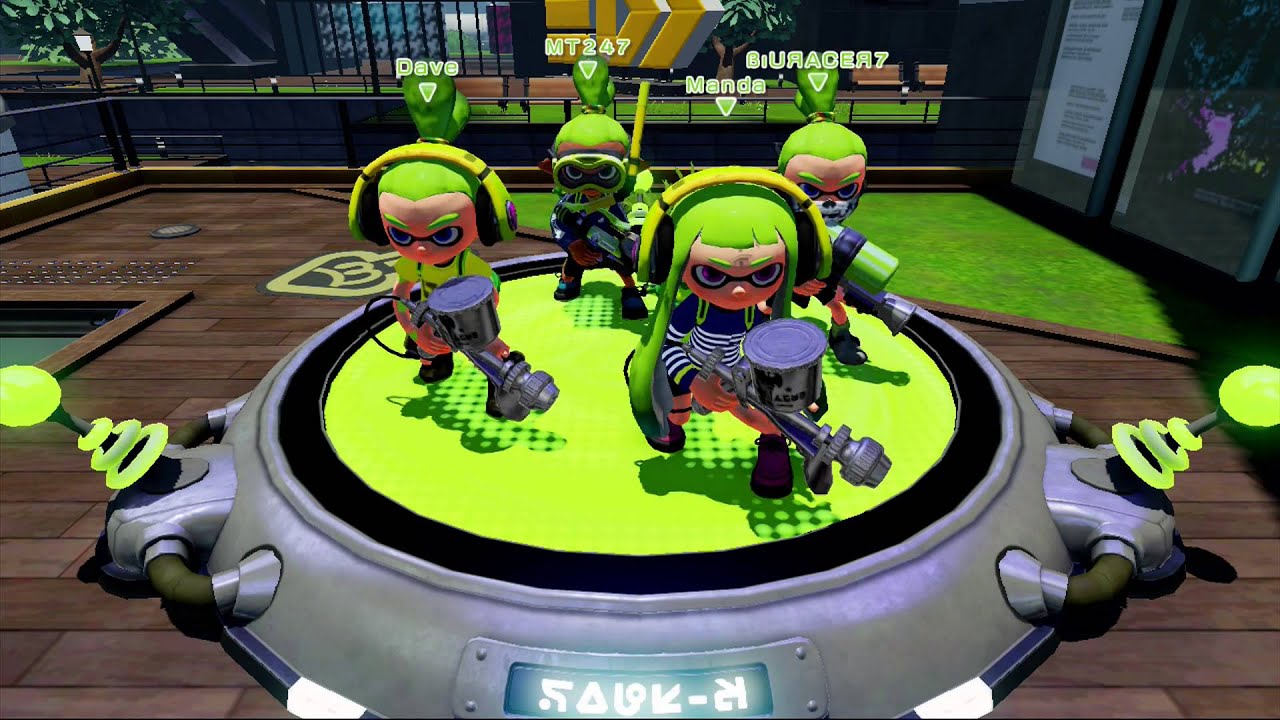 Splatoon: Squad Battles w/ Friends #14 (w/ @cellothekid) in Rainmaker ...