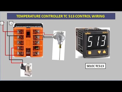 selec tc513 controller connection and programming.#select - YouTube