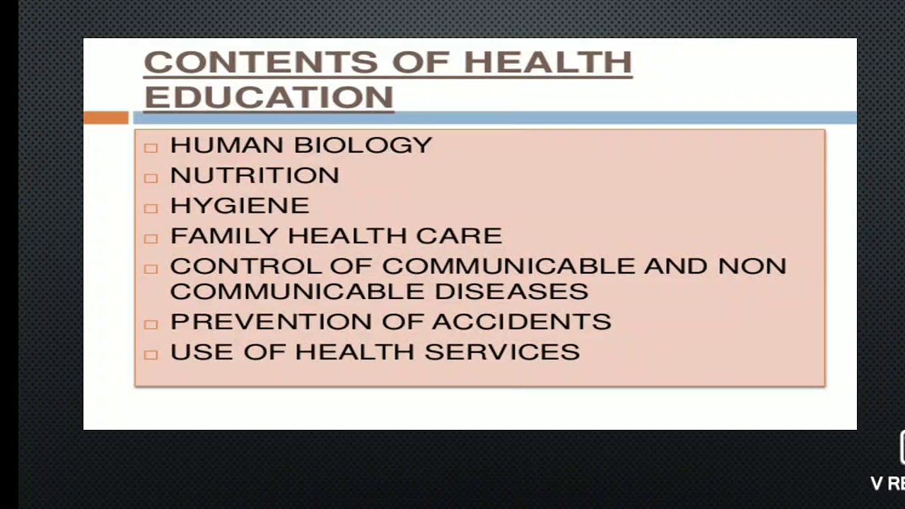 Preparation of health education plan - YouTube