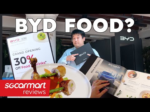 BYD Opened A Restaurant Where You Can Taste Their Cars | Sgcarmart Reviews