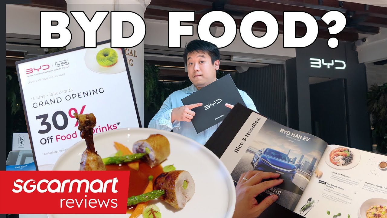BYD Opened A Restaurant Where You Can Taste Their Cars | Sgcarmart ...