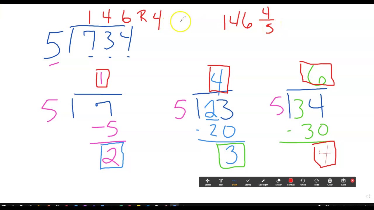 Division- break apart strategy (#1) - YouTube